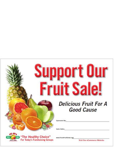 Fruit Fundraising Materials - Pee Jay's Fresh FruitPee Jay's Fresh ...